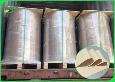 China Food Grade Harmless 50g 250g Bamboo Pulp Brown Kraft Paper For Making Envelop for sale