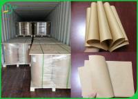China Recycled 70GSM Uncoated Brown Kraft Paper Roll For Making Envelope for sale