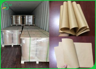 China Recycled 70GSM Uncoated Brown Kraft Paper Roll For Making Envelope for sale