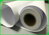 China Garment Plotting Paper Rolls 50GSM TO 120GSM White Color Inkjet Printing Paper for sale