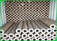 China Garment Plotting Paper Rolls 50GSM TO 120GSM White Color Inkjet Printing Paper for sale