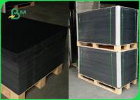 China 300gsm 350gsm Black Card Paper For Phone Boxes High Strength for sale