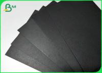China Foldable Black Paper Board Paper Box Material Paper 300gsm 350gsm for sale