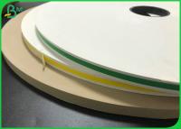 China 60 Gsm Straw Paper 15mm Width Roll Mg Colorful Kraft Paper With Food Grade Ink for sale