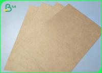 China High Tensile Uncoated Degradable unbleached Kraft Paper Sheet For Gift Box Making for sale