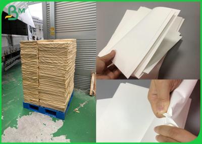 China 100um 130um Waterproof Synthetic Paper White Color To Make Label for sale