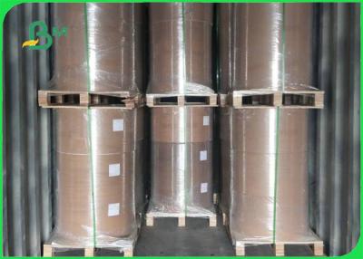 China Good Stiffness Brown Kraft Paper Roll For Birthday Gift Wrapping 135gsm 170gsm for sale