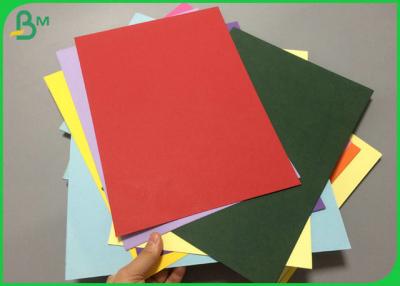China Eco- friendly 200g 220g Colored Uncoated Paper Sheet For Making Books for sale