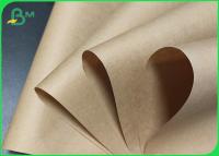 China FDA Approved Printable Brown Kraft Rolls Eco Friendly Gifts Wrapping Paper for sale