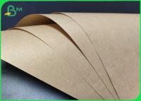 China FDA Approved Printable Brown Kraft Rolls Eco Friendly Gifts Wrapping Paper for sale