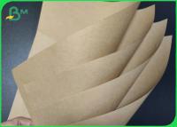 China FDA Approved Printable Brown Kraft Rolls Eco Friendly Gifts Wrapping Paper for sale