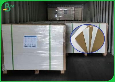 China 200gram to 365gram 1 side White Kraft Liner coated Board 31inch 35inch for sale