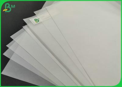China CAD Plotter Printing 50gsm 73gsm transparent Tracing Paper Roll for engineer drawing for sale