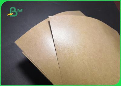 China Food Packing PE Coated Kraft Paper 135gsm to 350gsm  High Tear Resistance for sale