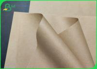 China 50gsm 70gsm Recyclable Unbleached Kraft Wrapping Paper Food Grade Bags Material for sale