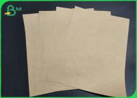 China 50gsm 70gsm Recyclable Unbleached Kraft Wrapping Paper Food Grade Bags Material for sale