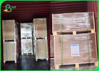 China Food Safe Brown Kraft Paper Waterproof Food Packing 70 - 150gsm for sale