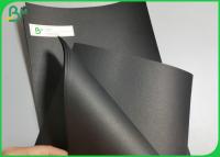 China Recyclable Coated 250gsm 500gsm Black Kraft Paper Roll for Wrapping box for sale
