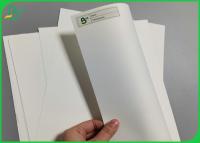 China Waterproof 300um 350um Thick PP Coated matte white Polypropylene synthetic paper for sale