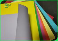 China 80gsm 100gsm Color Bristol Card Sheet For Greeting Card High Stiffness for sale
