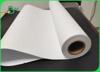 China 20LB 24inch Width Bright White CAD Inkjet And Engineering Bond Paper Roll for sale