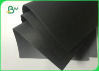 China Eco - friendly 300GSM 350GSM Black Paper Board For Wedding Invitation for sale