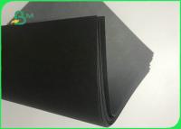 China Eco - friendly 300GSM 350GSM Black Paper Board For Wedding Invitation for sale