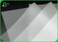 China Greaseproof 50gsm 63gsm CAD Tracing Tissue Paper Translucent For Inkjet Printing for sale