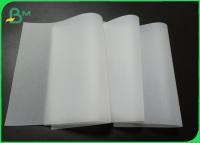 China Lightweight White Semi - Transparent Tracing Paper Roll 50gsm - 90gsm for sale