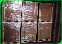 China Uncoated 200gsm 250gsm Brown Kraft Paper sheets A3 / A4 / A5 Size for sale