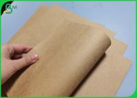 China Good Tensile Strength Brown color Virgin Kraft paperboard for luxury Packaging bag for sale