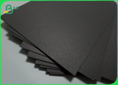 China Virgin Pulp Black Cardstock Paper For Crafts 8.5 X 11 Inch Sheets for sale