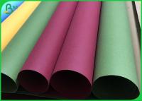 China Metallic Surface Glossy Colorful Washable Kraft Paper Roll 0.55mm thick for sale