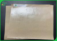 China Disposable Greaseproof PE Coated Kraft Paper Rolls For Food Takeway 250gsm 300gsm for sale