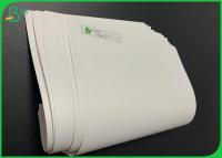 China Anti tear PET coated synthetic paper rolls for laser / inkjet printing for sale