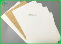 China Virgin Pulp Based 365gsm Plain White Clay Coated Kraft Paper Board Sheets for sale