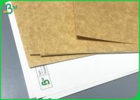 China Virgin Pulp Based 365gsm Plain White Clay Coated Kraft Paper Board Sheets for sale
