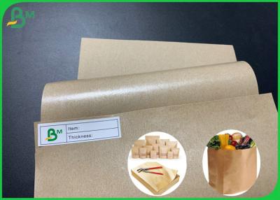 China Oilproof 250g + 10g PE Coated Food Grade Brown Kraft Paper In Roll for sale