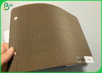 China Black Single Face Corrugated Board Sheets E F Flute Light Weight And Stable for sale