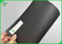 China Recycled Pulp Black Craft Cardboard 110gsm To 350gsm Wrapping Paper Sheets for sale