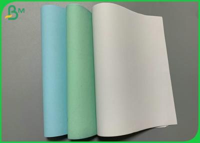 China Duplex blank 80g Carbonless Copy Paper A4 Stylus Printing White / Red / Blue for sale