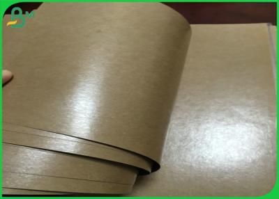 China 15g Food Grade PE 300g Brown Kraft Paper For Burger Box Matt Waterproof for sale