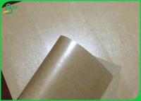 China 15g Food Grade PE 300g Brown Kraft Paper For Burger Box Matt Waterproof for sale