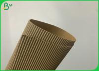 China E F Flute Corrugated Paperboard For Coffee Sleeve Custom Size for sale