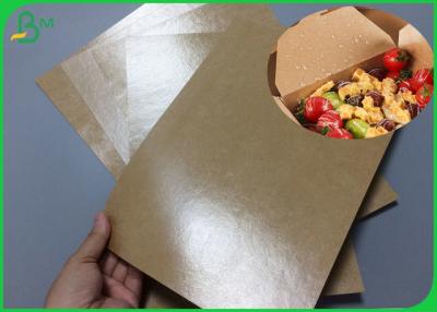 China 320gsm 350gsm Foodgrade Kraft Paper PE Laminated Of Degradable Material for sale