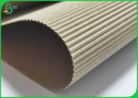 China Nature Brown 2 Layer E Fluting Corrugated Kraft Liner Board Sheets For Sleeve for sale