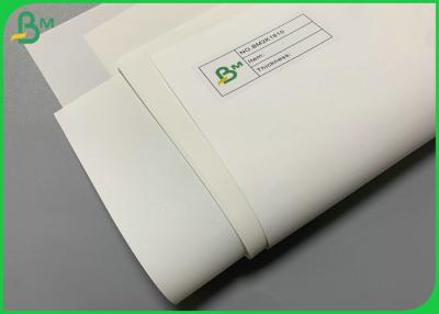China 168g 240g Woodfree Printable Stone Paper Tear Resistant 787mm x 1000m Jumbo Roll for sale