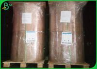China Uncoated 80gsm 120gsm Bleached Color Virgin Kraft Paper Rolls for bakery bags for sale
