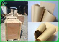 China Foodgrade 80g Brown Jumbo Unbleached kraft paper roll For Making Paper Bags for sale