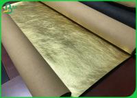 China Sustainable Washable Kraft Paper 0.55MM 0.8MM Tear Resistant With 150CM * 100M for sale